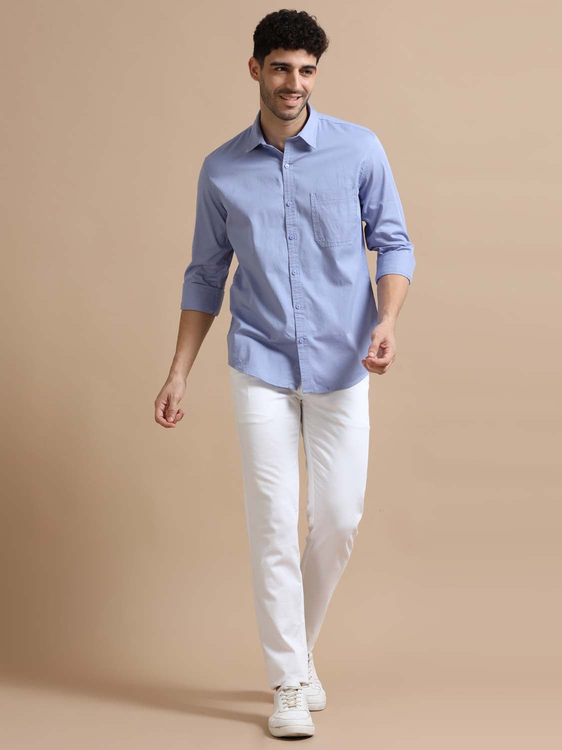 Shop Mens Light Blue Shirt Online India