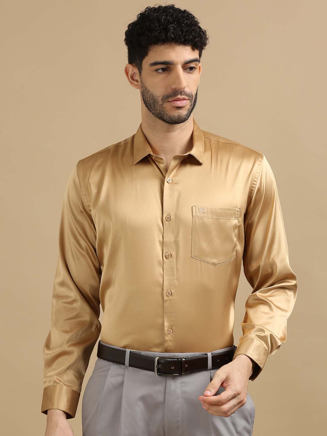 Buy Men Satin Shirts online India - Satin Shirts