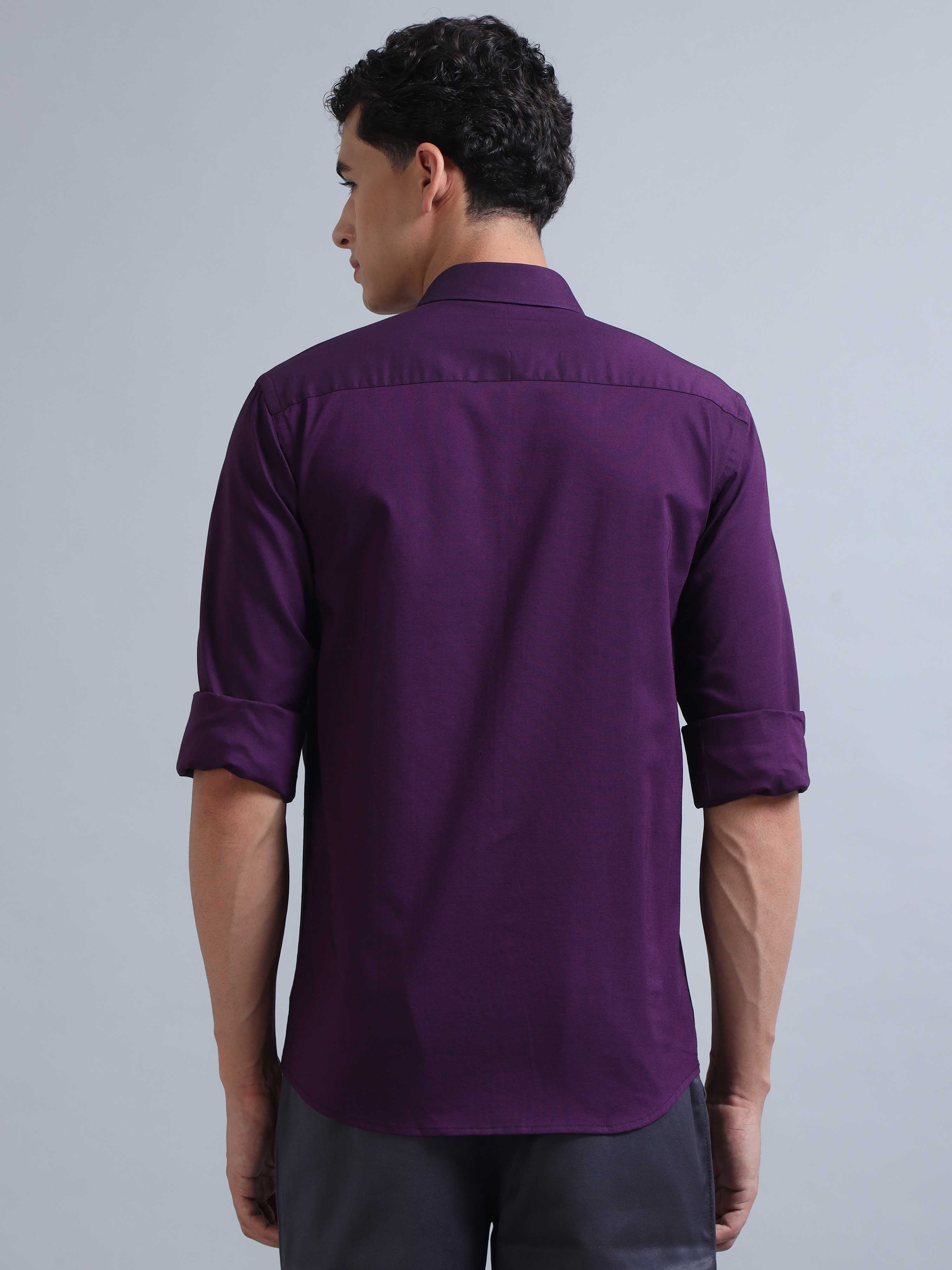 Buy Latest Violet Shirt for Men at Great Price